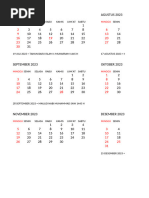 Kalender Suntik KB 3 Bulanan | PDF | Kekerasan