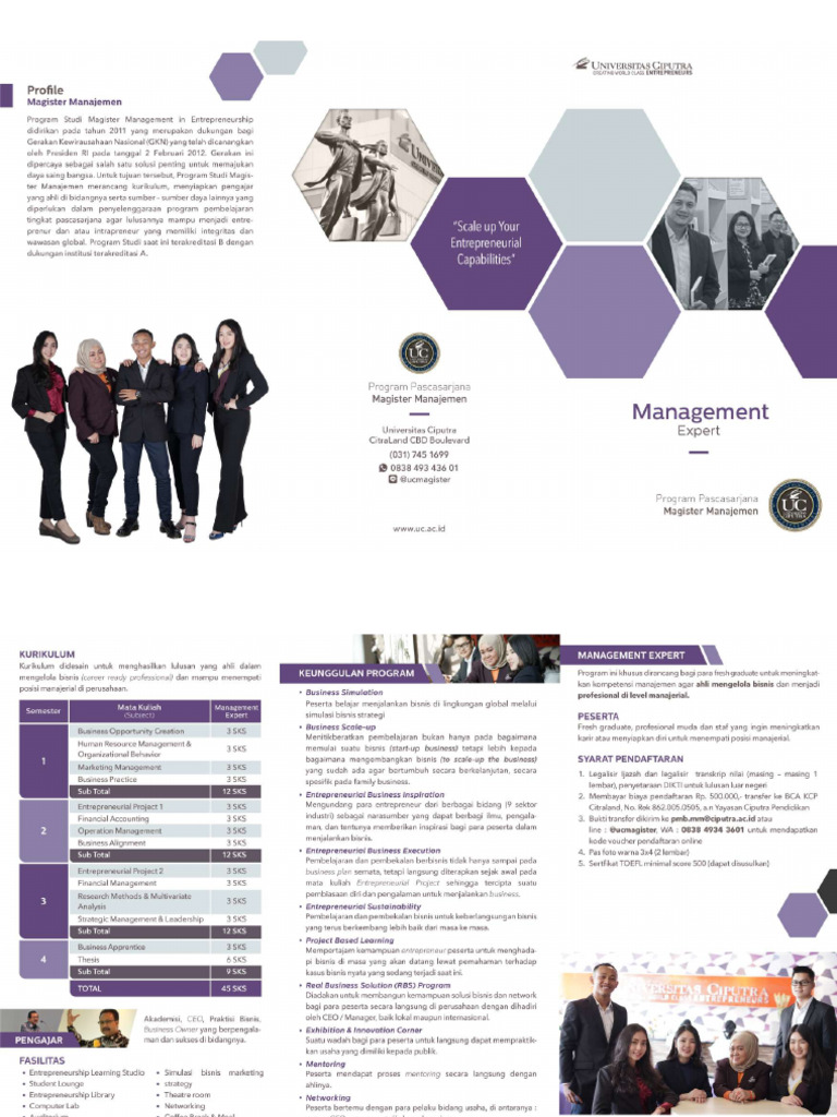 Brosur S2 UC Management Expert | PDF