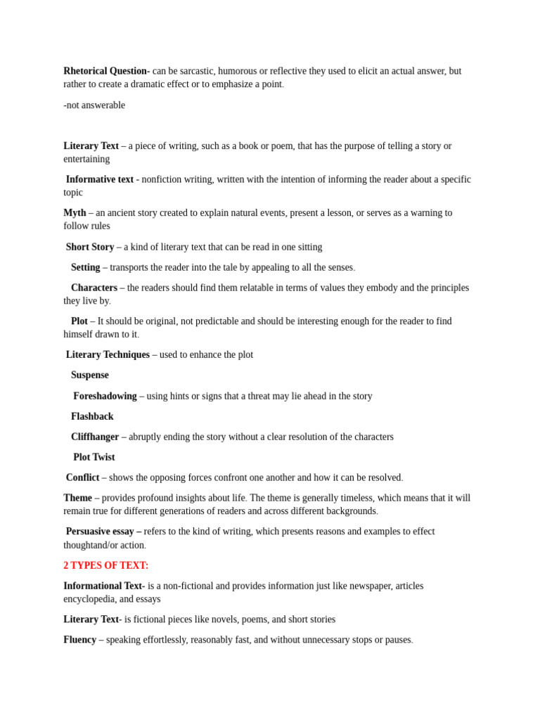 English Qtr2 Reviewer | PDF | Evidence | Experiment