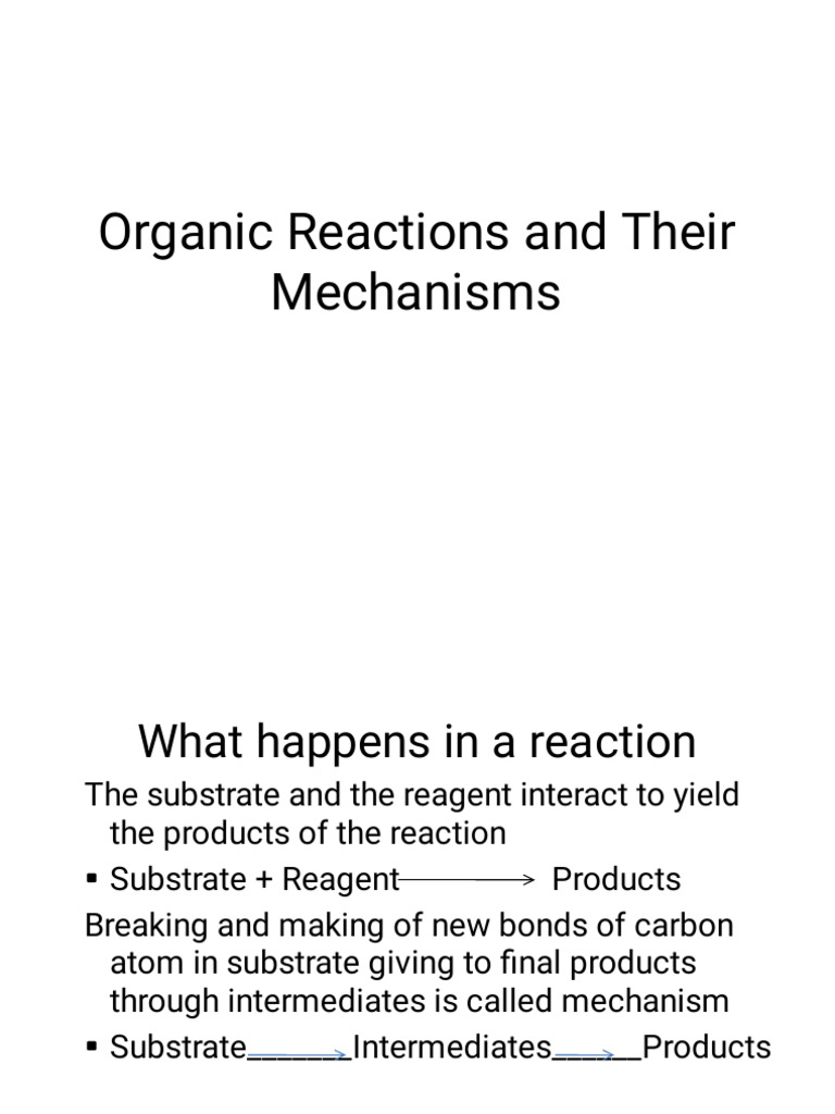 Organic Chemistry Pdf Chemical Reactions Alkene