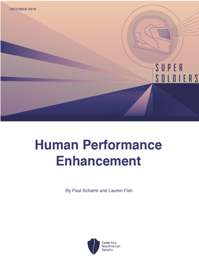 CNAS Super Soldiers 6 Human Performance Enhancement FINAL | PDF | Stimulant | Dietary Supplements
