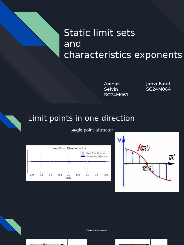 Limit Sets and Attractor Types Explained | PDF