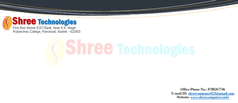 Shree Computers Office Location in Nashik | PDF