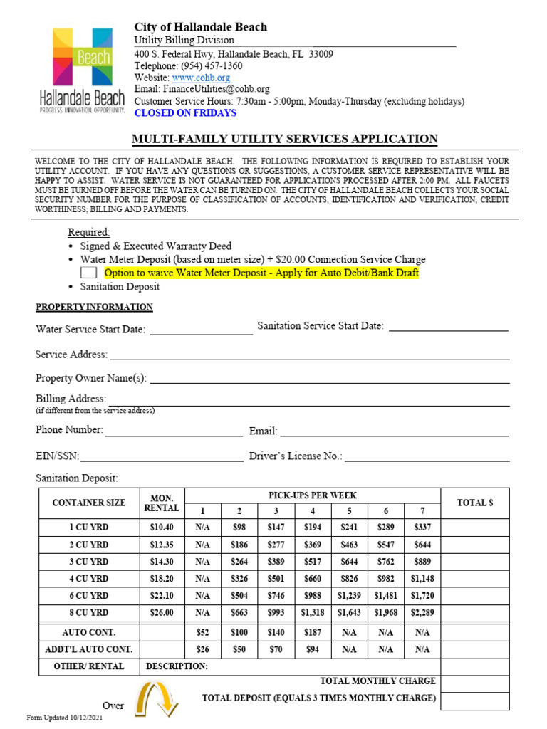 Multi-Family Application Fillable Form 10-12-2021 - 202110121240485125 ...
