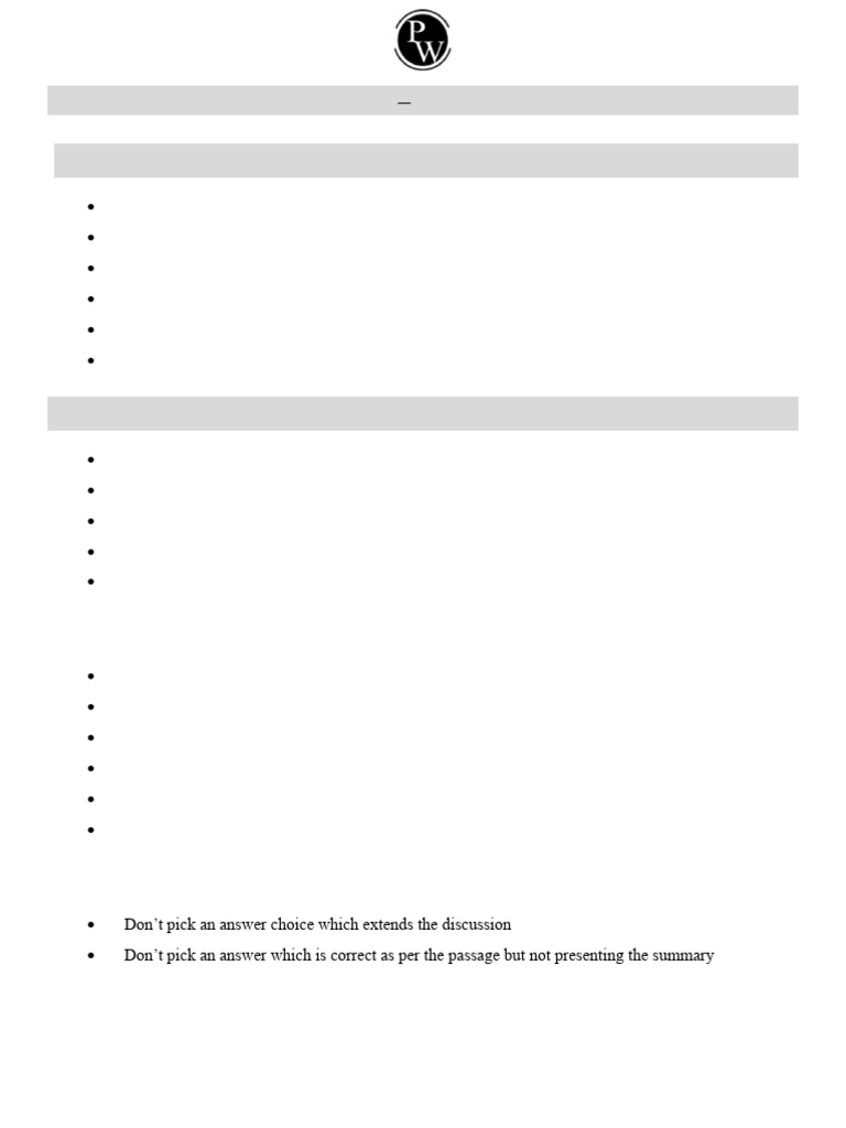 PDF 08 Cheat Sheet Verbal Ability Mba Telegram Varc Cat Juhi Ma'Am | PDF