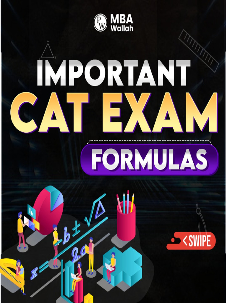 All Important Formulas For CAT 2 | PDF