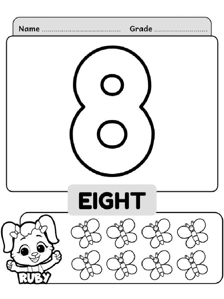 Coloring 8 | PDF