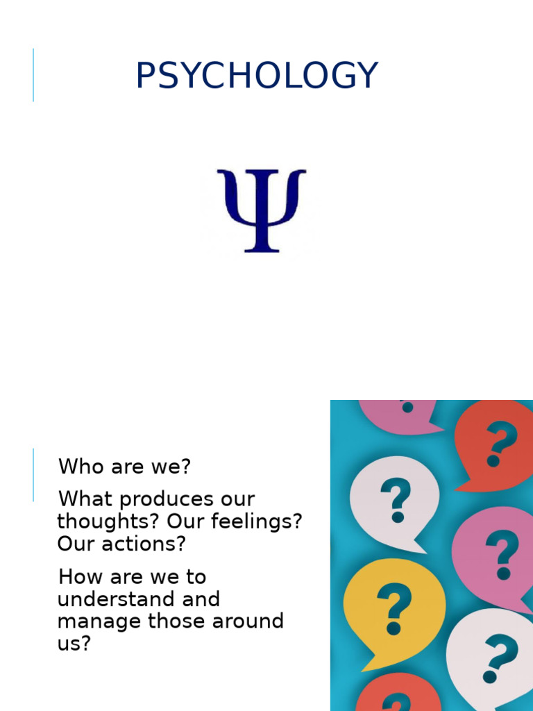 Intro To Psy - Unit 1 | PDF | Psychology | Psychological Concepts