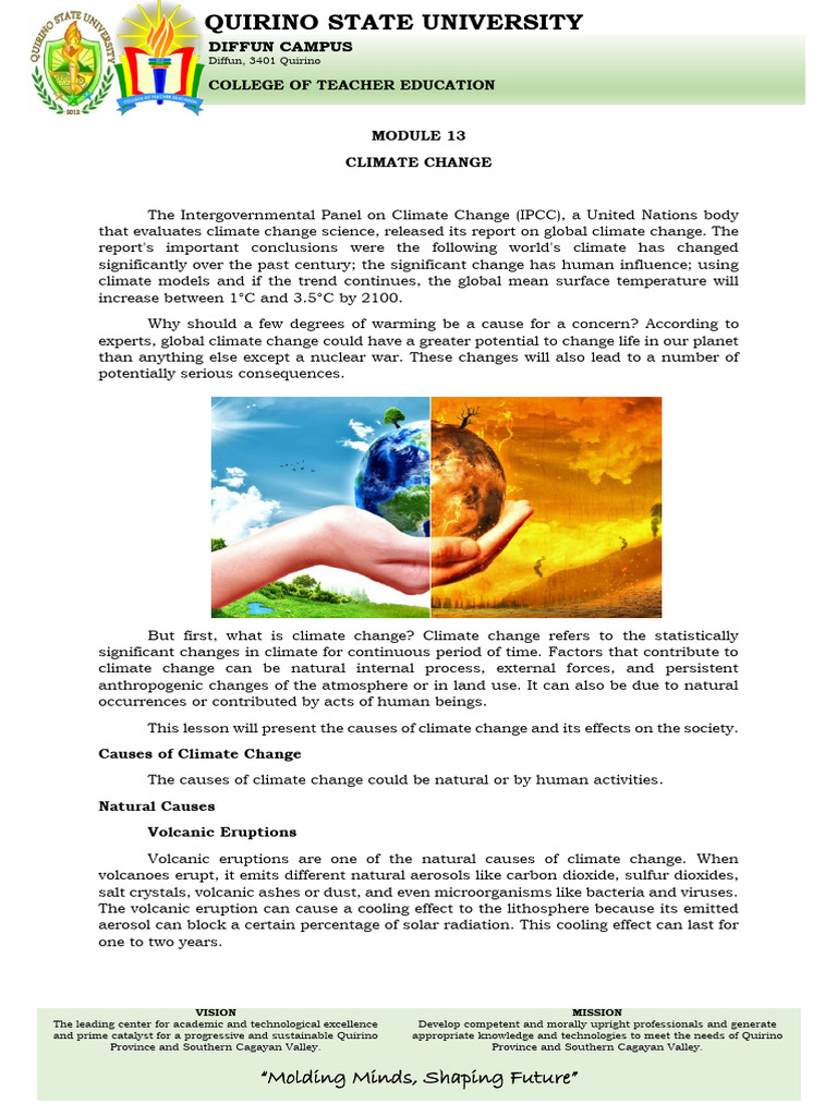 Group 9 - Climate Change | PDF | Climate Change | Greenhouse Gas