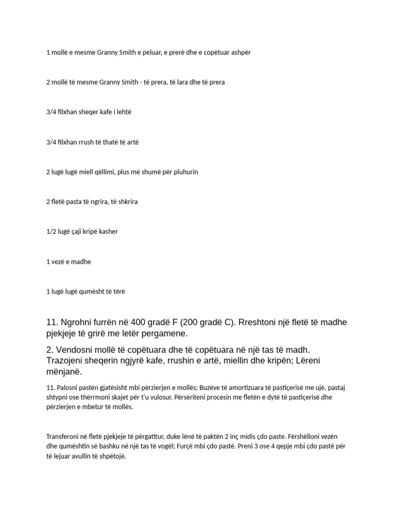 1 Mollë e Mesme Granny Smith e Peluar | PDF