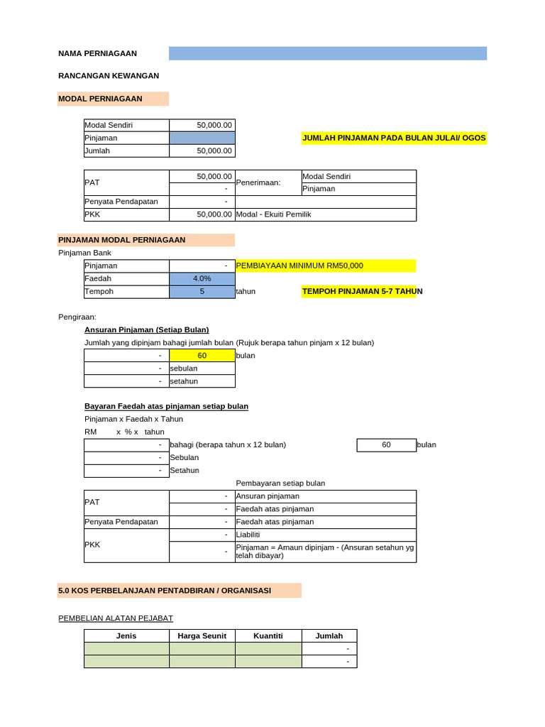Rancangan Kewangan 2024 | PDF