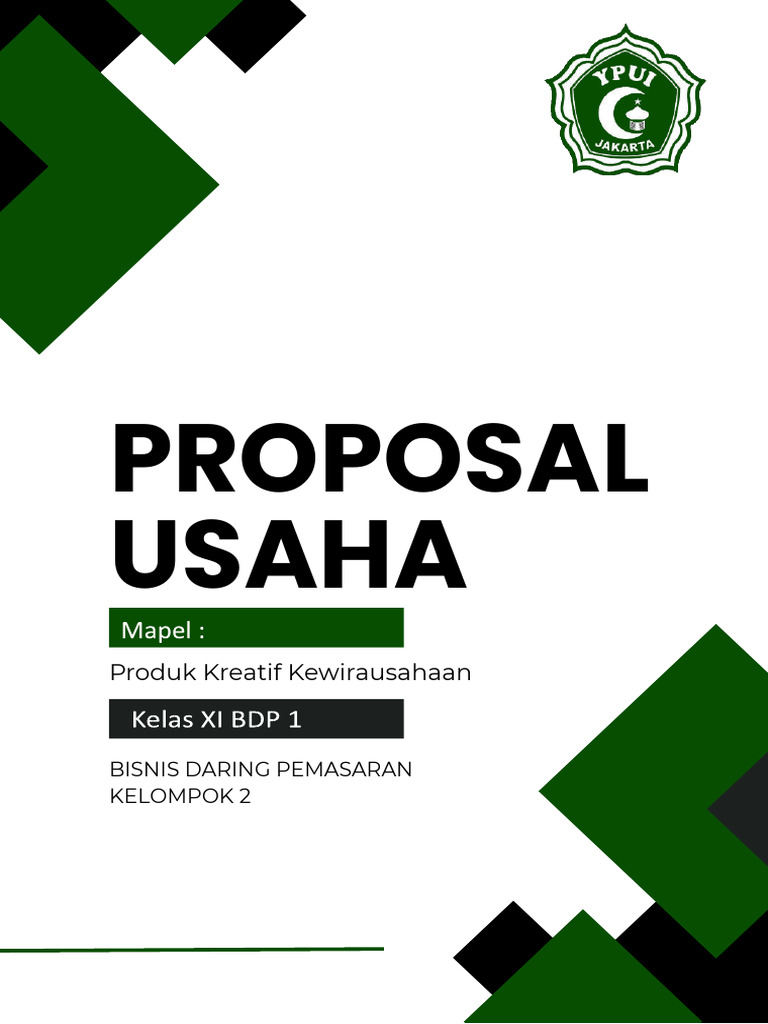 Proposal Kelompok 2 | PDF