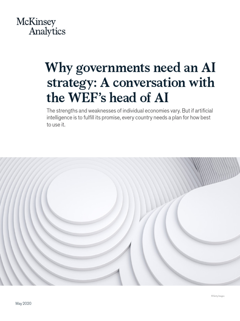 why-governments-need-an-ai-strategy-wef-head-of-ai | PDF | Artificial Intelligence ...