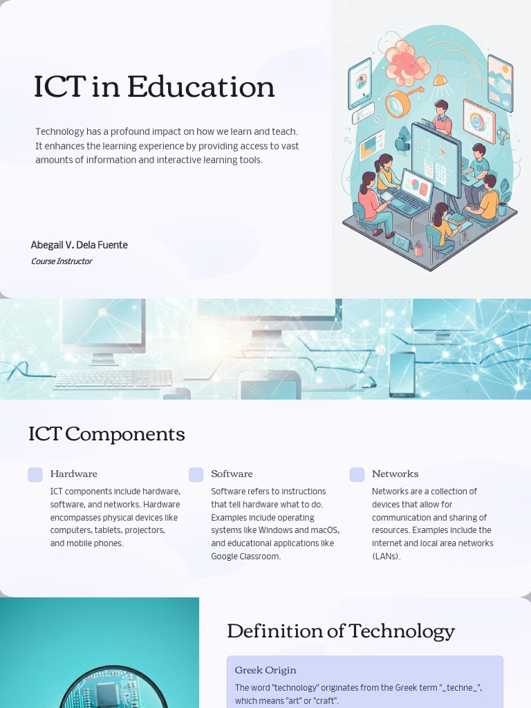 ICT in EDUCATION_AVDF_ | PDF | Educational Technology | Input/Output