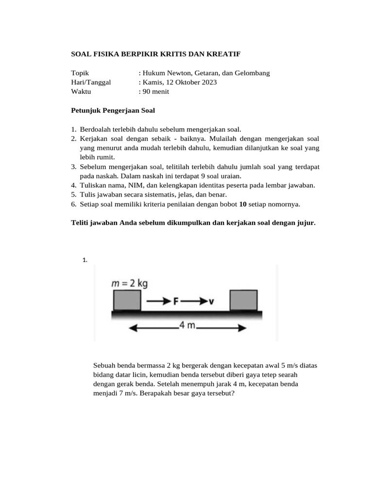 SOAL - EVAL Fix | PDF