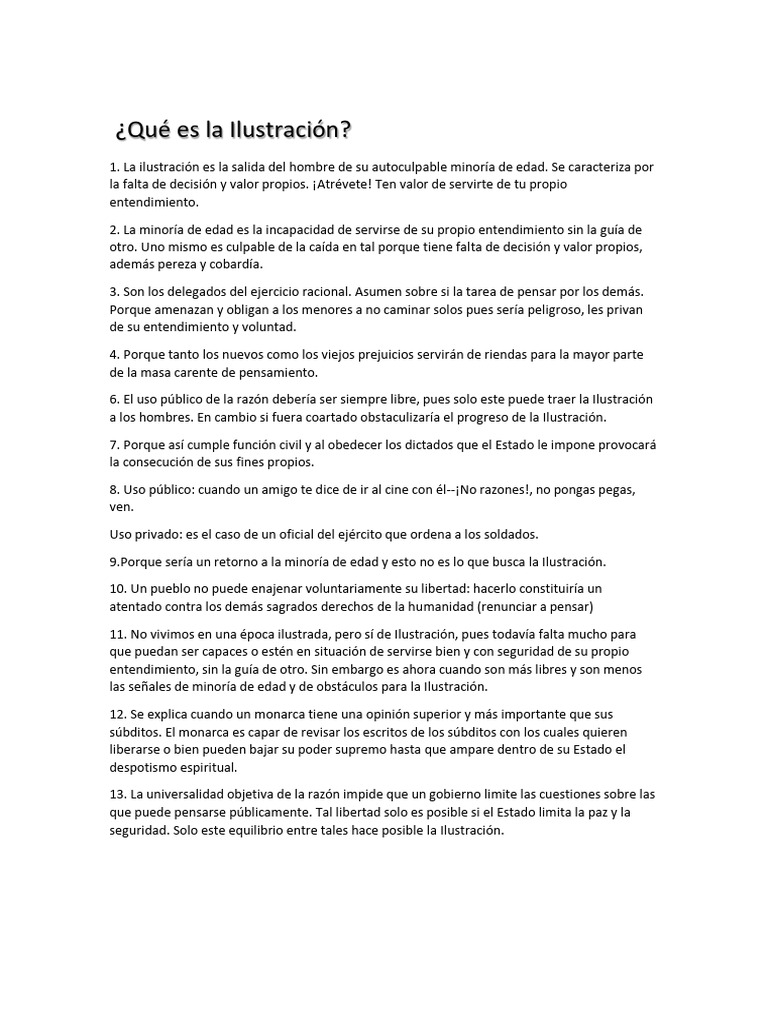 Qué Es La Ilustración | PDF