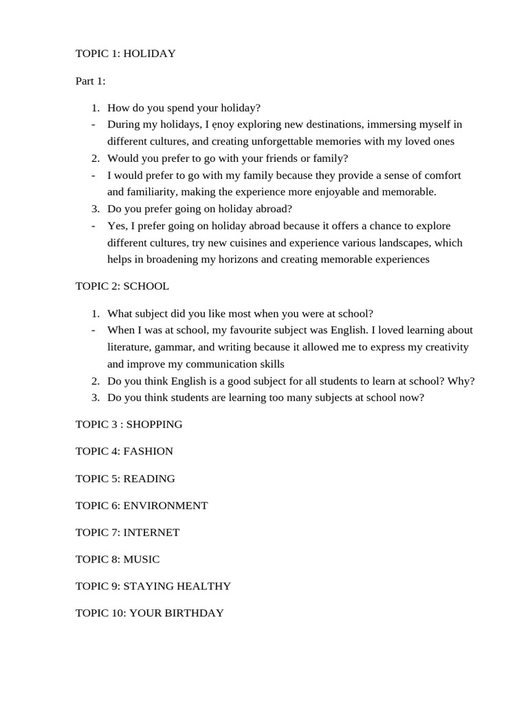 Vstep Speaking | PDF