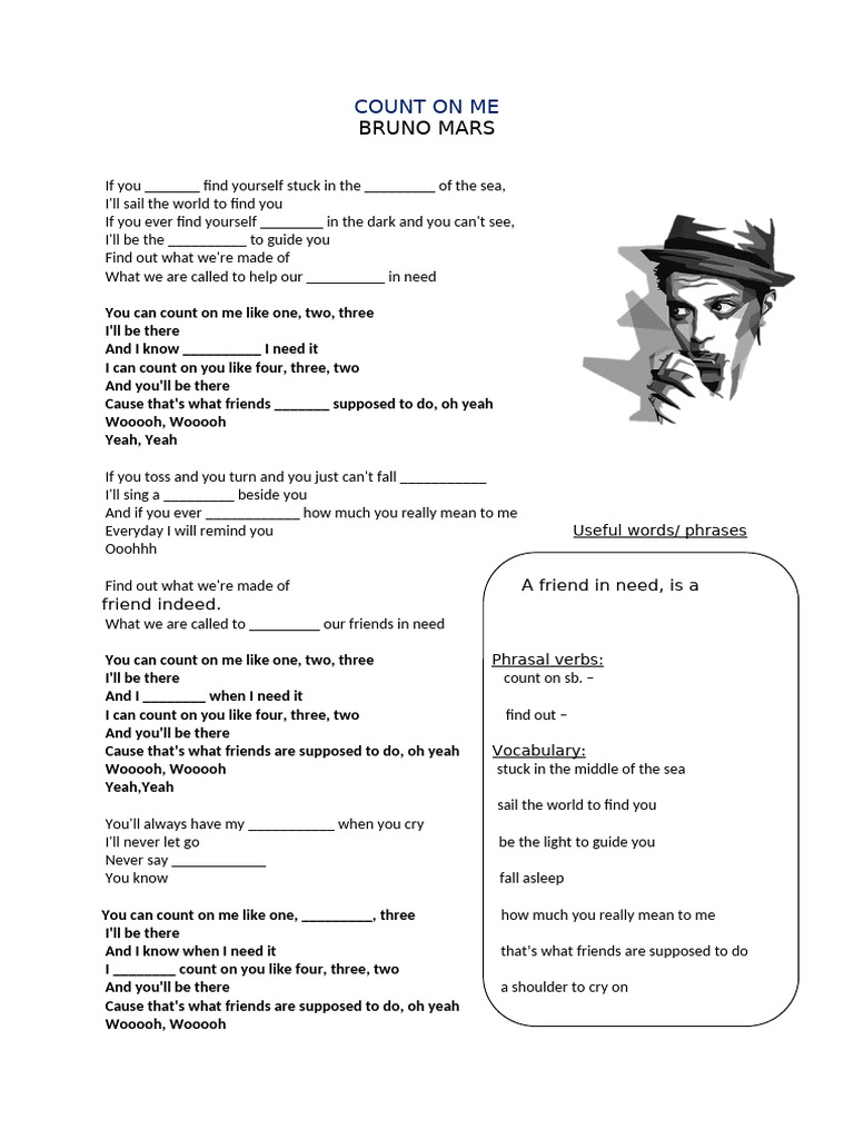 song_bruno_mars | PDF | Language Mechanics | Linguistics