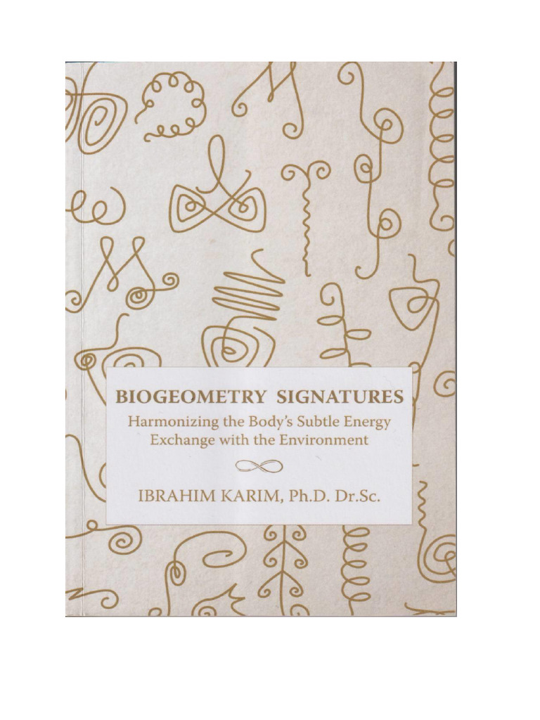 Biogeometrys Signatures Ibrahim Karim | PDF | Percepción | Mente
