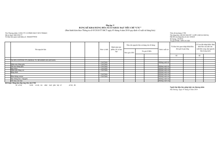 BKK - Sun Tekko - CTC | PDF