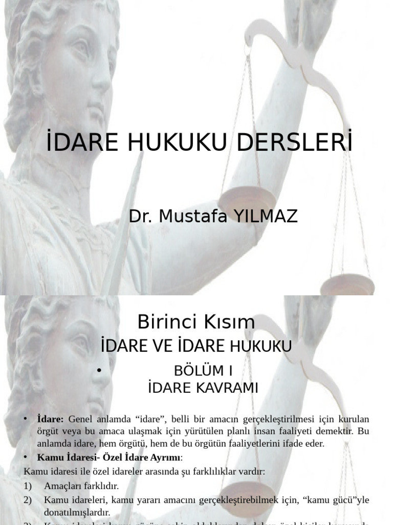 İdare Hukuku - 4 | PDF