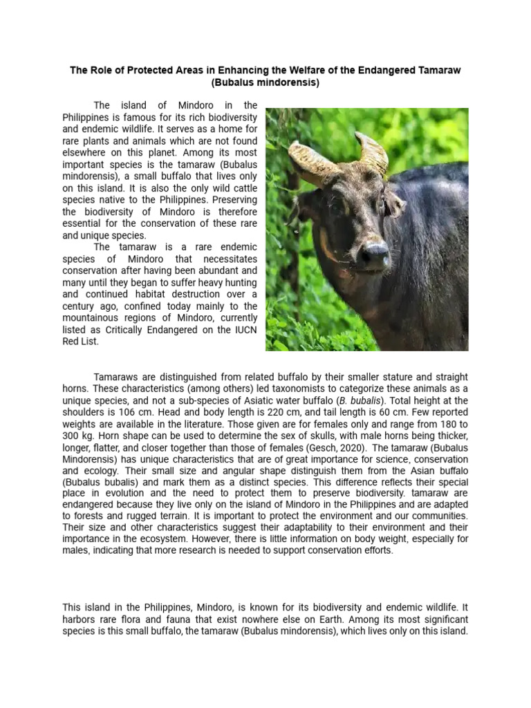 CASE STUDY | PDF | Conservation Biology | Hunting