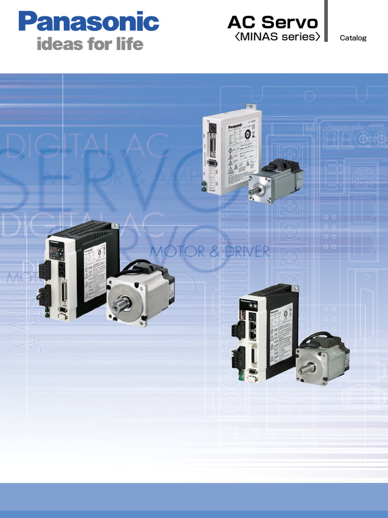 Động Cơ Servo Panasonic Dòng Minas A4 | PDF | Filter (Signal Processing ...
