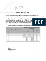 1.6. Model Decizie Programare Concedii de Odihna | PDF