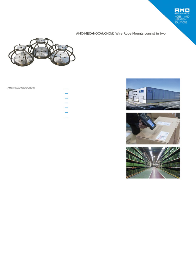 Wire Rope Mount en | PDF | Wire | Metals