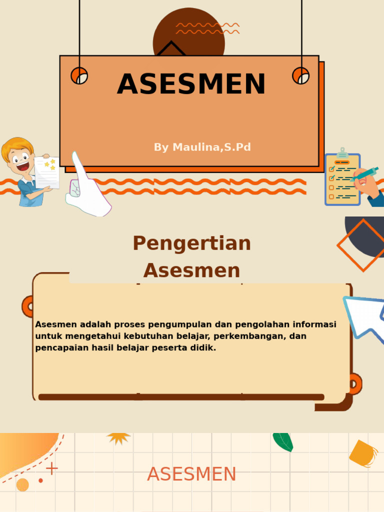 ASESMEN Pembelajaran | PDF