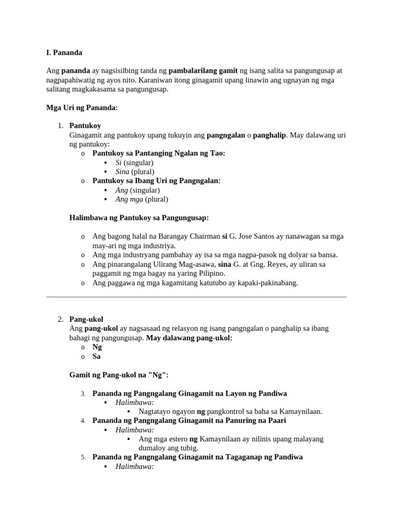 PANANDA | PDF