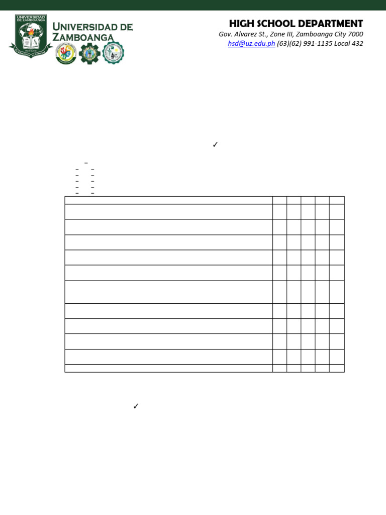 Research Instrument Validation Sheet | PDF | Validity (Statistics ...