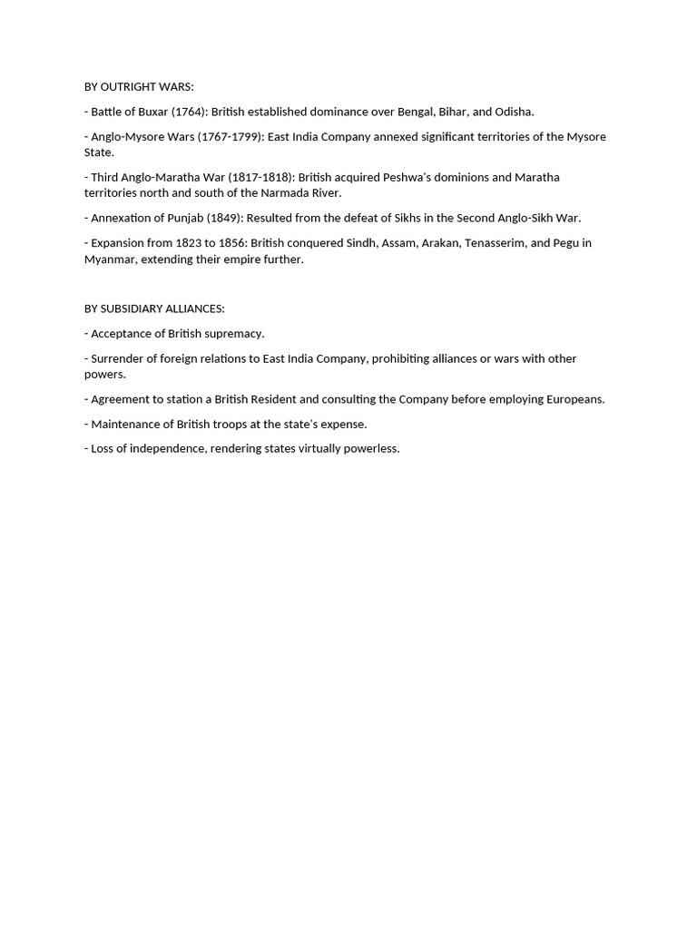 History Class 10 Icse Chpater 1 TOP LEVEL NOTES | PDF