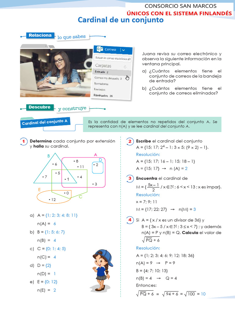 Cardinal de Un Conjunto | PDF | Conjunto (Matemáticas) | Matemáticas