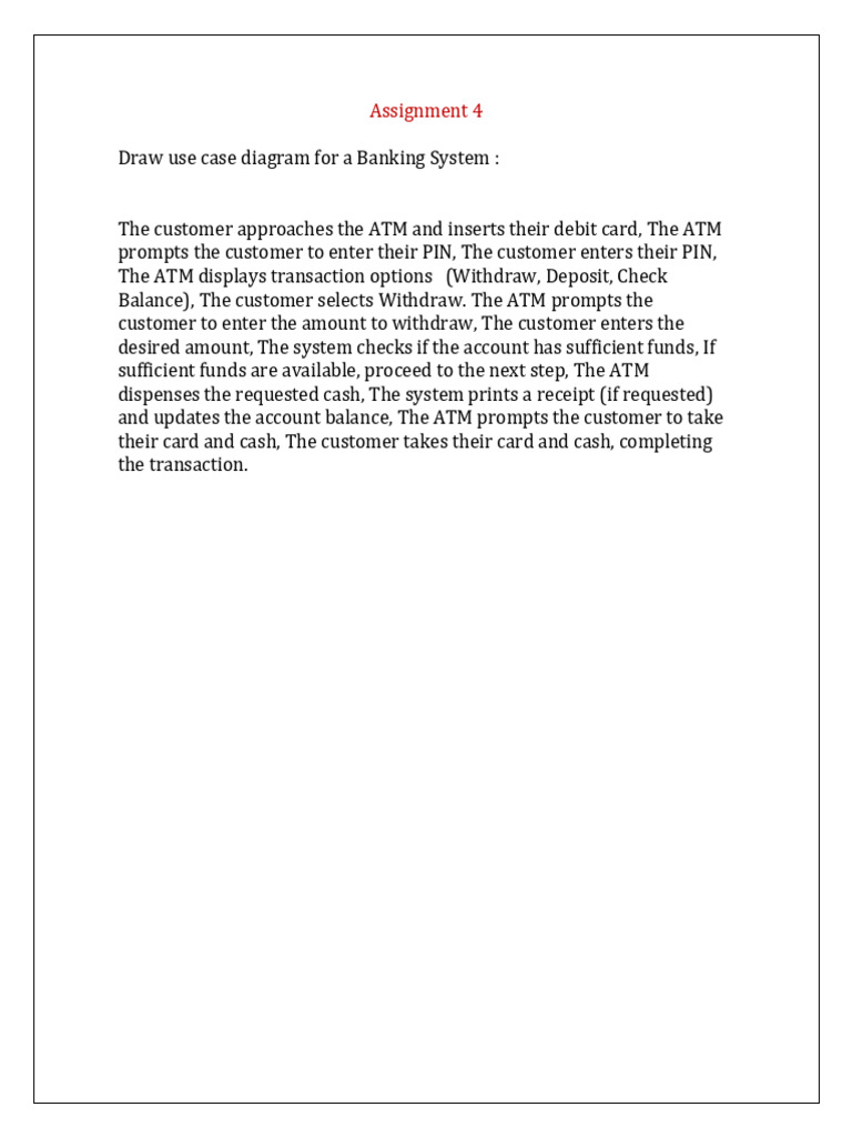 SAD Assignment 4 | PDF