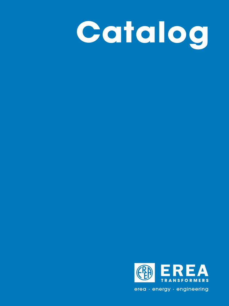 EREA Transformers - en - Catalog 2020-05 | PDF | Transformer | Power Supply