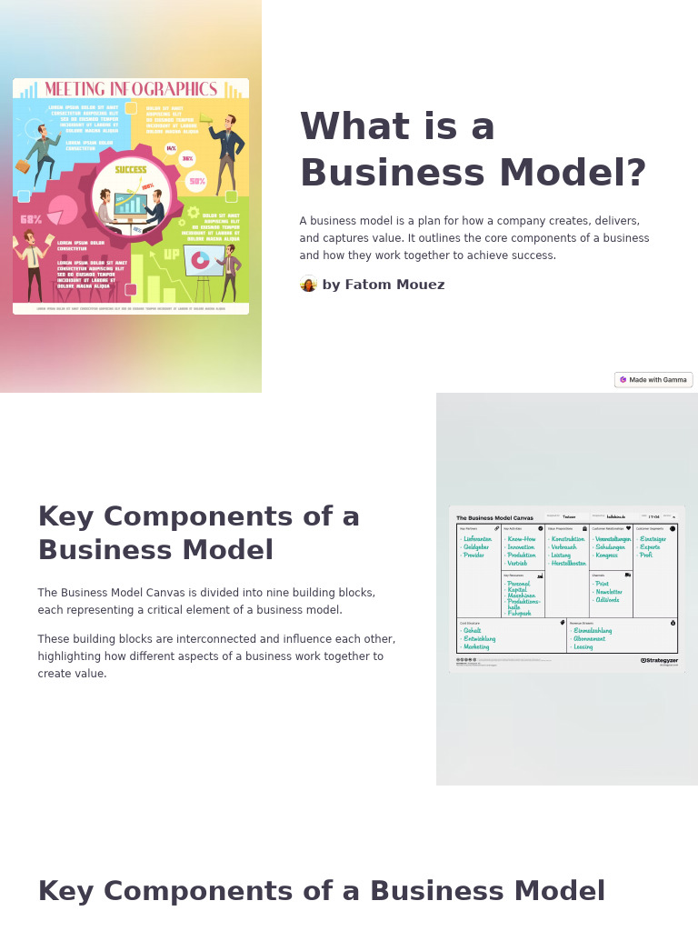 What is a Business Model | PDF | Business Model | Marketing