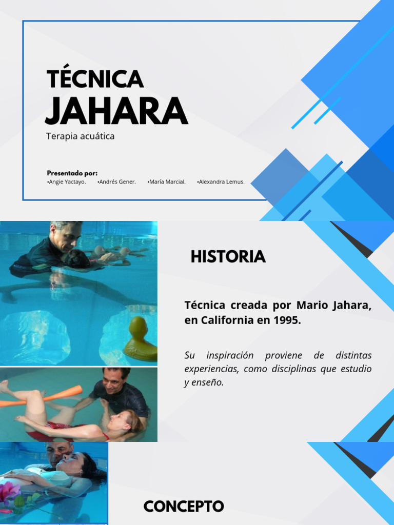 Técnica Jahara en Hidroterapia | PDF | Dolor lumbar | Dolor