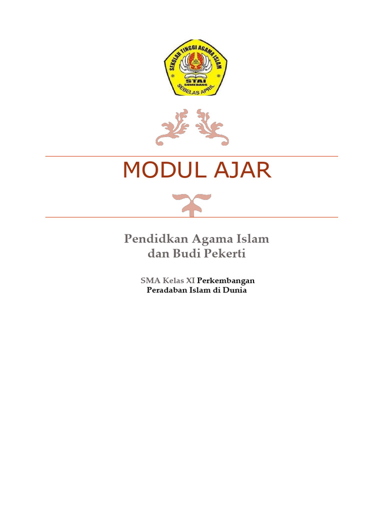 Modul Ajar Metodik Khusus Pai Rafi Shidqi - pdf1 | PDF