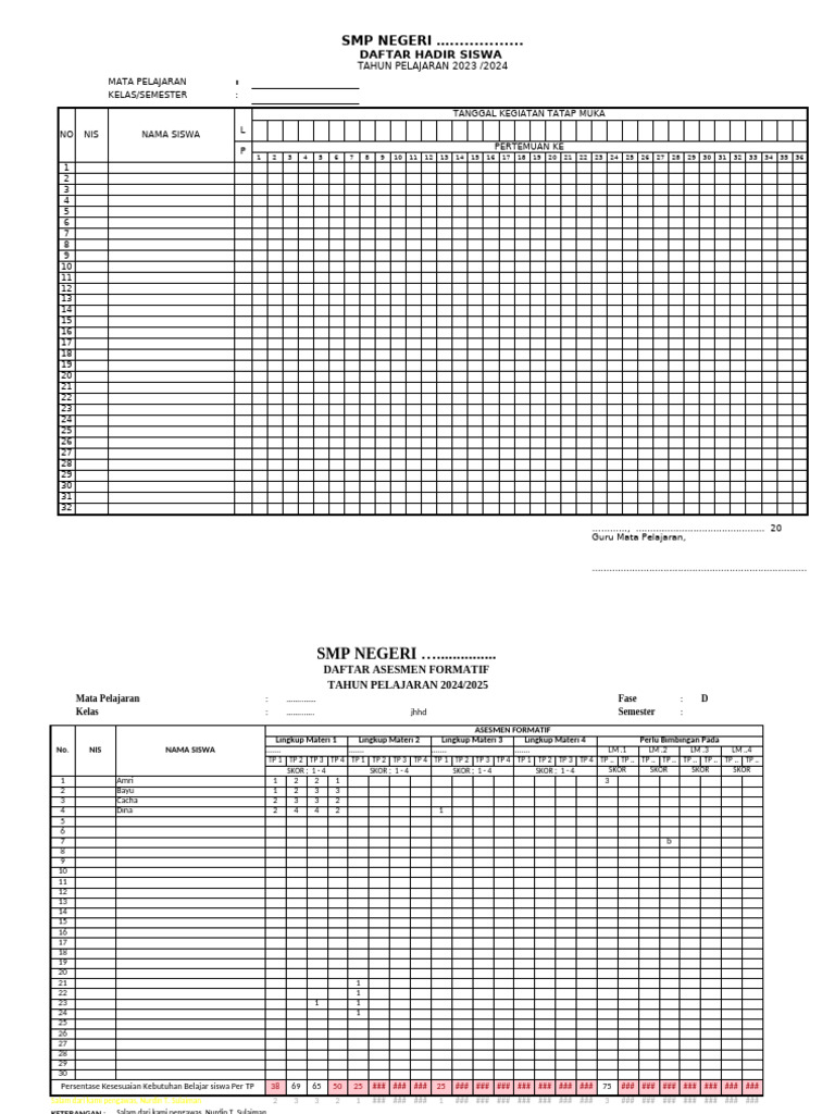 Asesmen Kumer Revisi 15 Juli 2024 | PDF