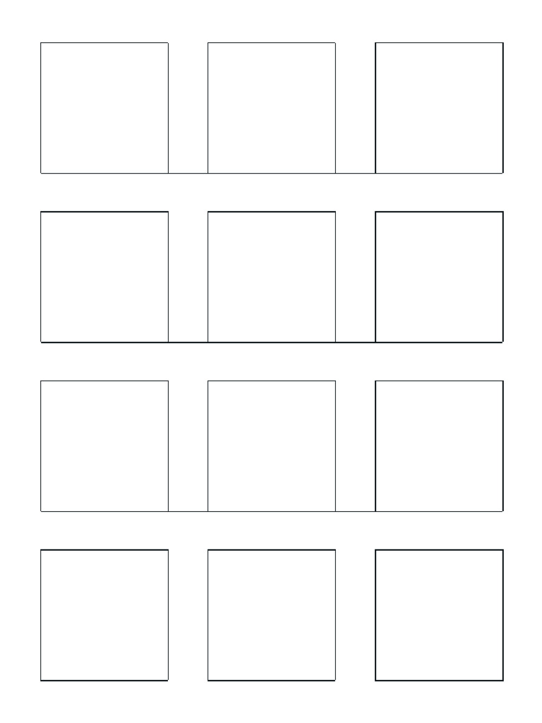 2x2 Pic Template Editable | PDF