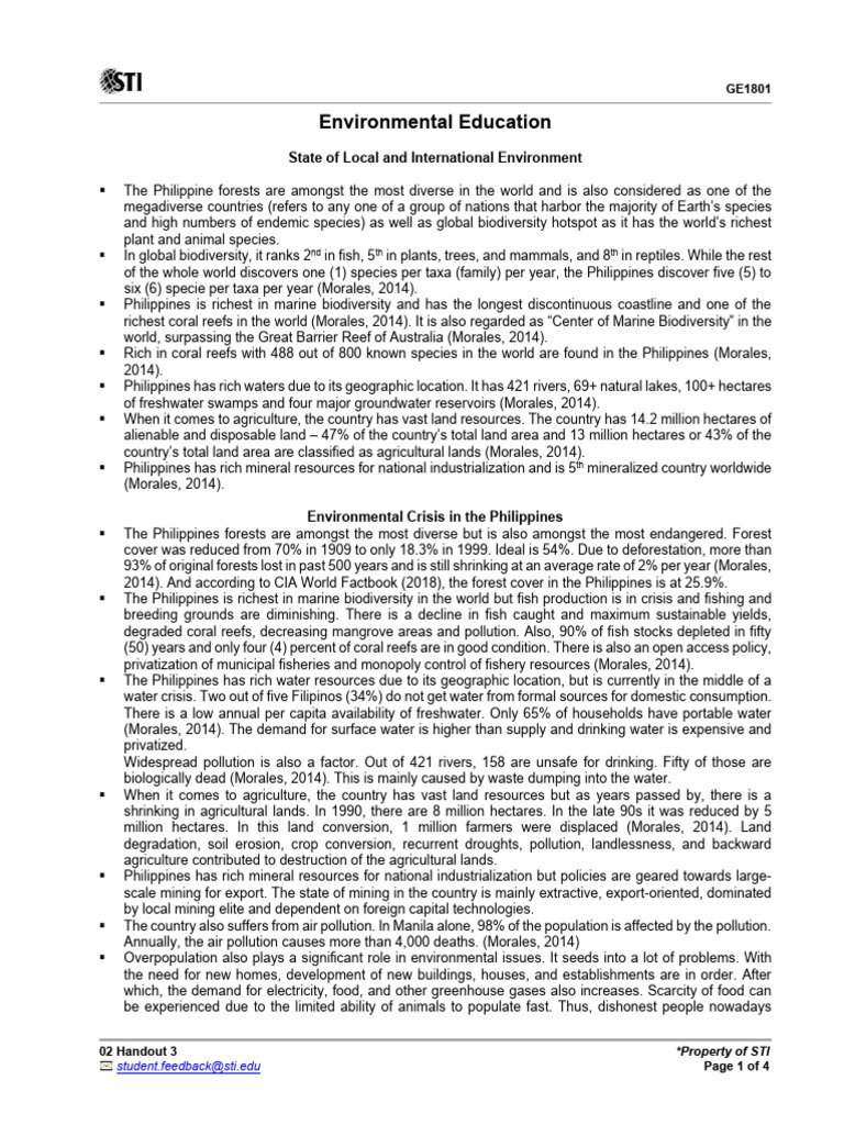 02 - Handout - 3 (4) 2 | PDF | Earth Sciences | Climate Change