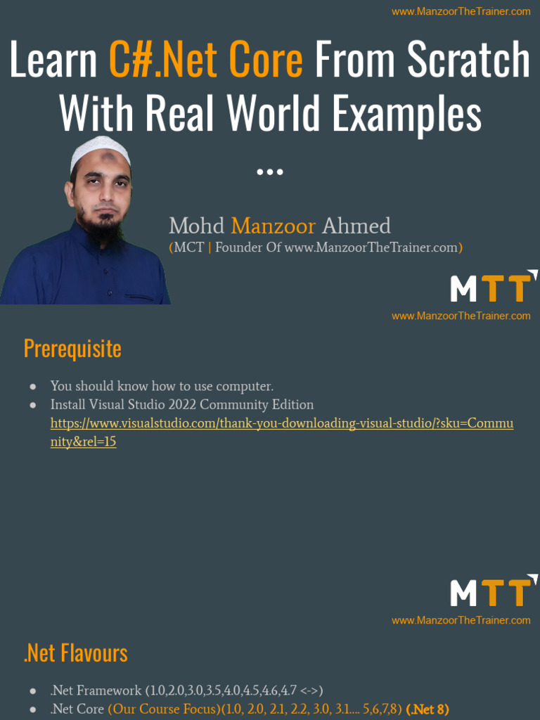 C#-PPT | PDF | Class (Computer Programming) | Method (Computer Programming)