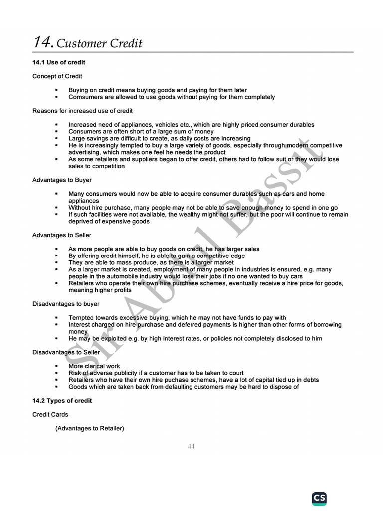 Commerce Chapter 3 | PDF