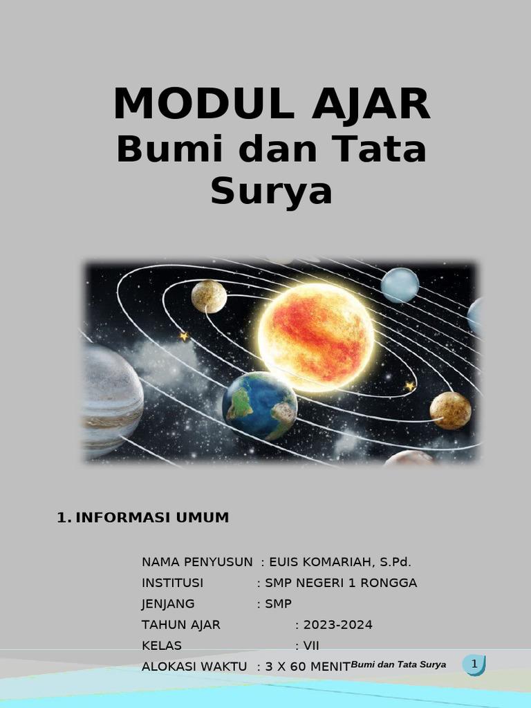 Modul Ajar Free Topik | PDF