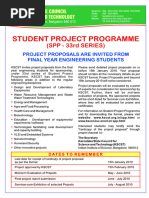 KSCST Student Project Proposal Guide | PDF | Prior Art