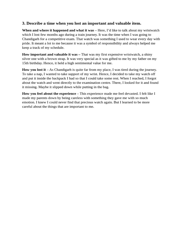 Lost Something | PDF