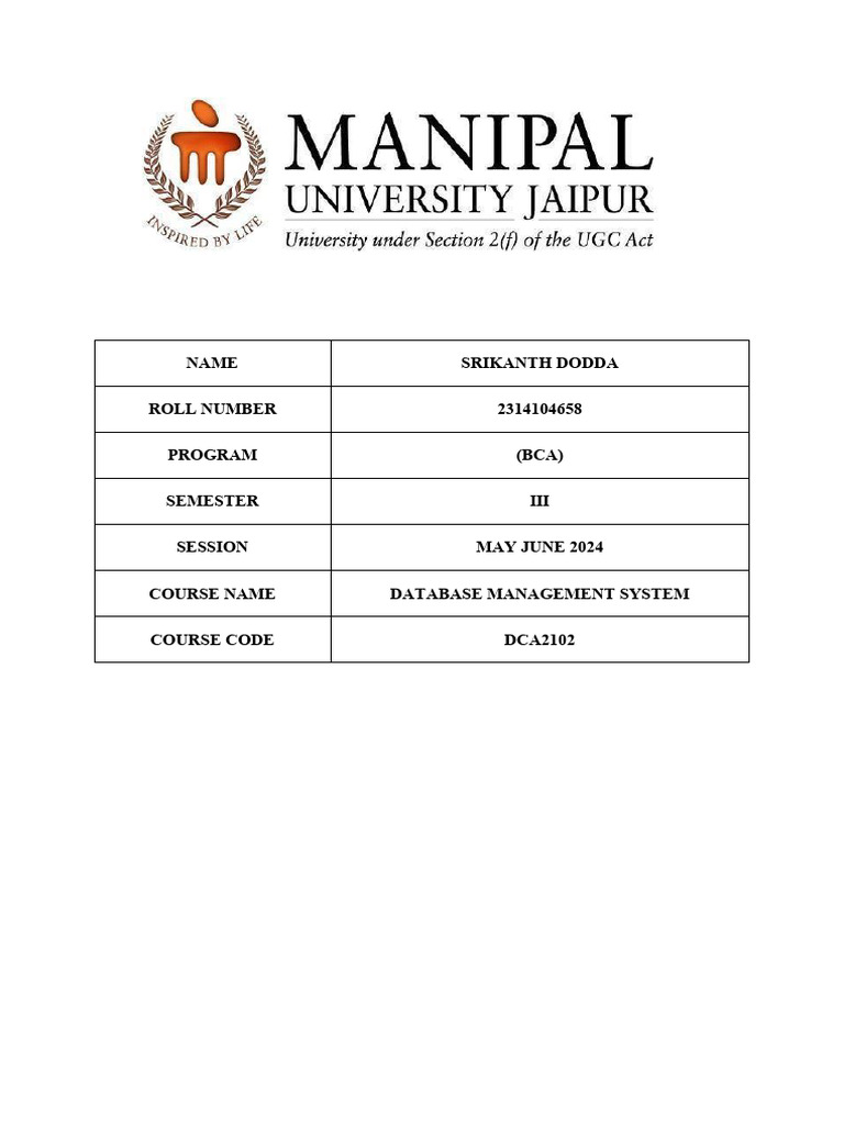 Database Management System(1) | PDF | Database Transaction | Databases