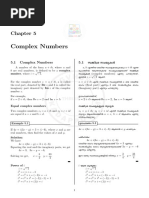 Complex Numbers | PDF | Real Number | Complex Number