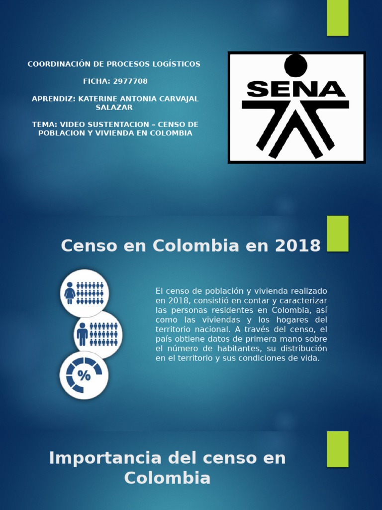 Censo 2018: Población y Vivienda en Colombia | PDF